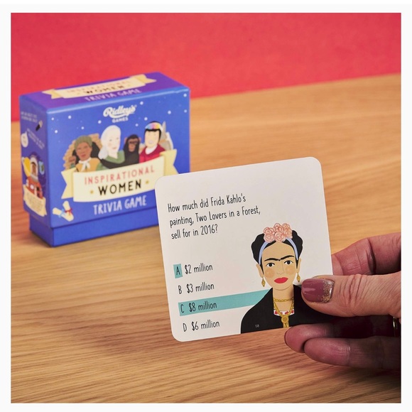 Other | New Ridleys Inspirational Women Trivia Card Game Quiz Game For ...